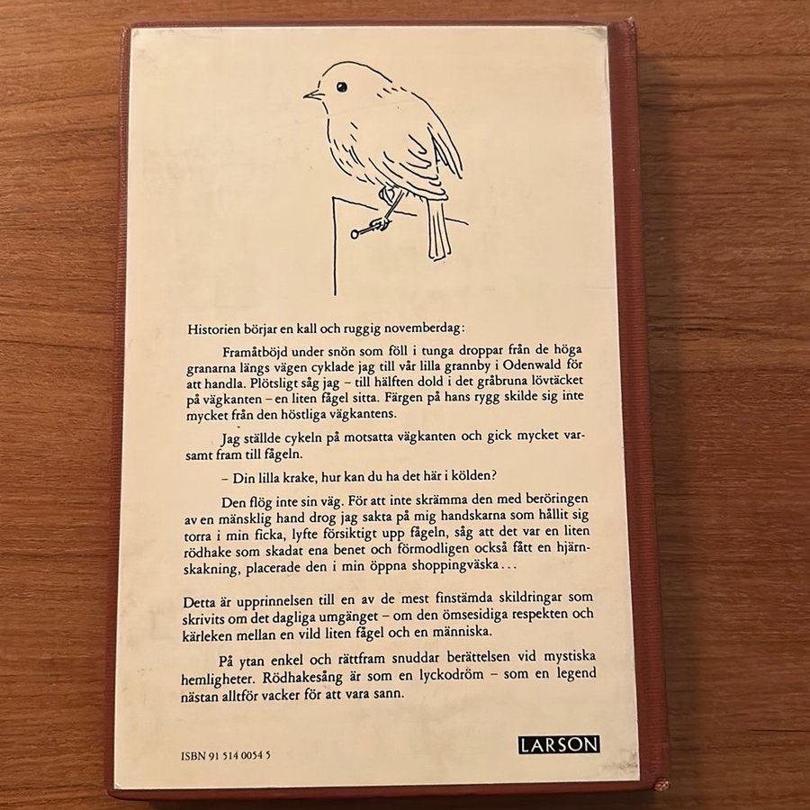 Rödhakesång av Alexandra Röhl, 1974 | Köp på Tradera (710528508)