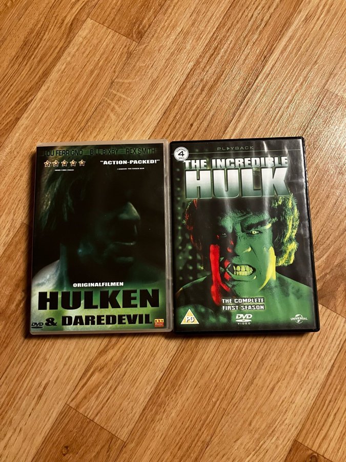 Hulken - The Incredible Hulk - Säsong 1 + Hulke.. | Köp på Tradera ...