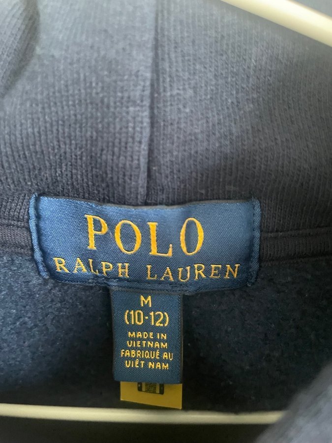 Polo Ralph Lauren blå hoodie, storlek M | Köp på Tradera (708244011)