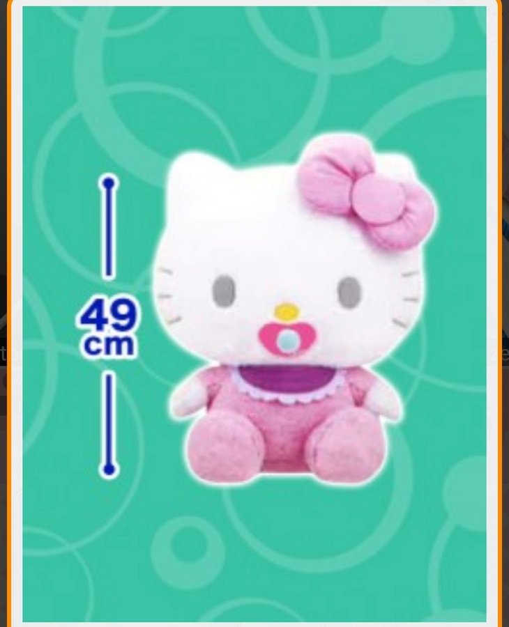 SANRIO Hello Kitty Baby Pink Doll GGJ BIG Plush.. | Köp på Tradera ...