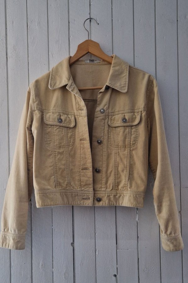Äkta 90-tal! Flash jeansjacka. S | Köp på Tradera (733634879)