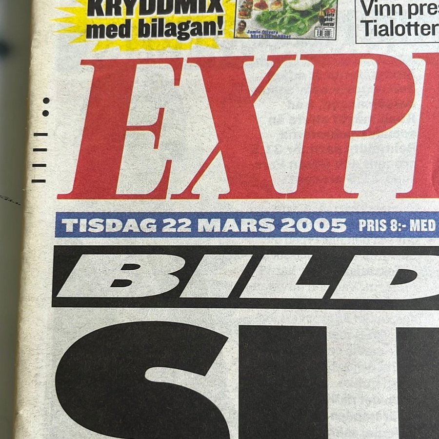 Se produkter som liknar Expressen tidning på Tradera (690380188)