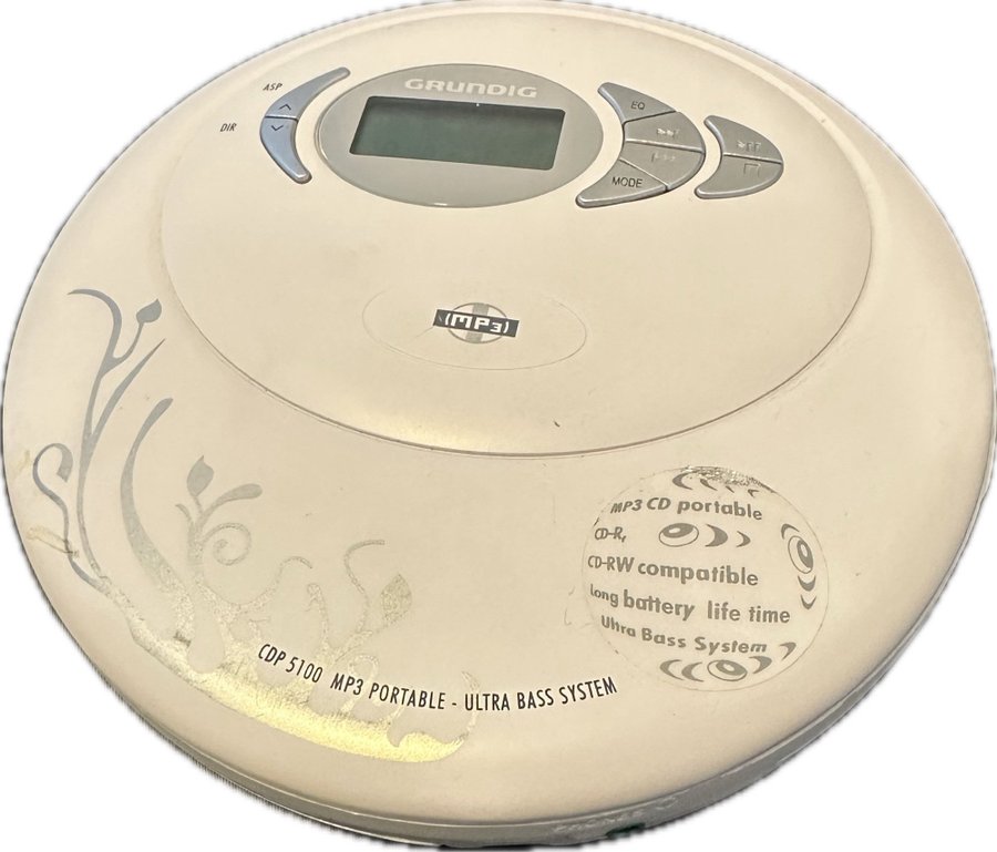 Grundig CDP 5100 SPCD CD-spelare Portable CD Pl.. | Köp på Tradera ...
