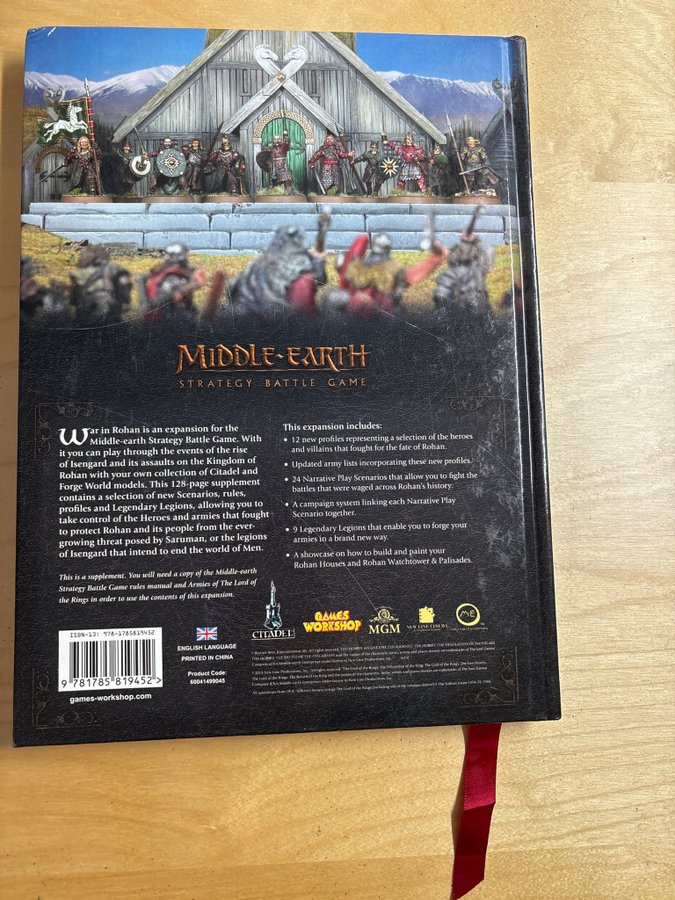 Middle-Earth Strategy Battle Game: War in Rohan.. | Köp på Tradera ...