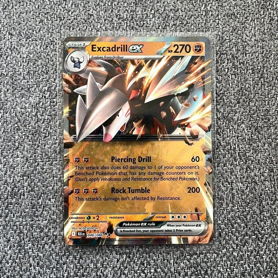 Excadrill EX - black bolt - 046/086 | Köp på Tradera (708705813)