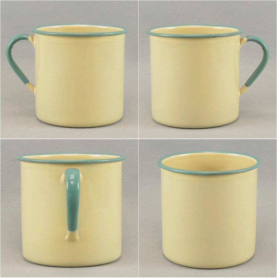 Gammal Emaljerad Mugg - 10 cm | Köp från snickaregården på Tradera ...