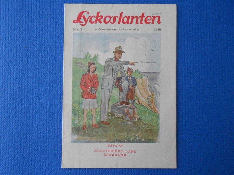 Lyckoslanten nr 2 1949 Spara och slösa av Birgi.. | Köp på Tradera ...