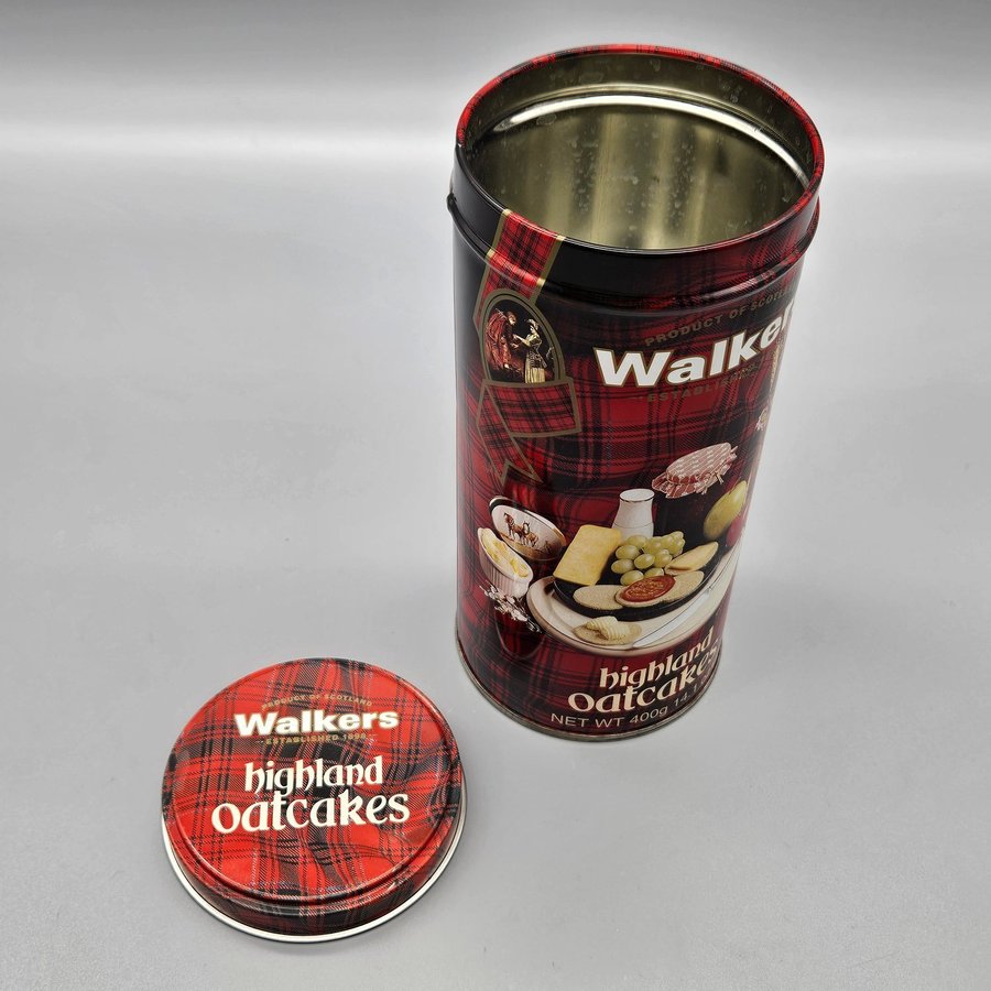 Plåtburk med lock - Walkers.. | Köp från SakLetarHyllan på Tradera ...