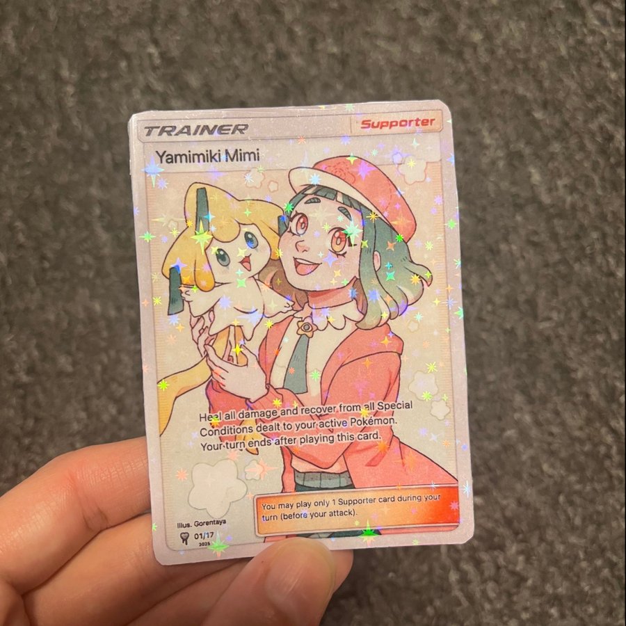 Sparkle Holo Yamimiki Mimi full art trainer Pok.. | Köp på Tradera (694255048)