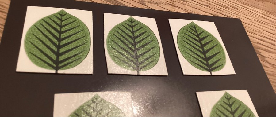 Magneter Dekoration Berså tapet lackad enligt b.. | Köp på Tradera ...