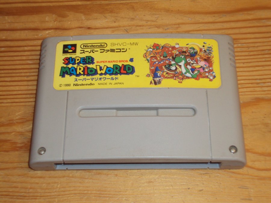 Super Mario Bros. 4: Super Mario World (SHVC-MW.. | Köp på Tradera ...