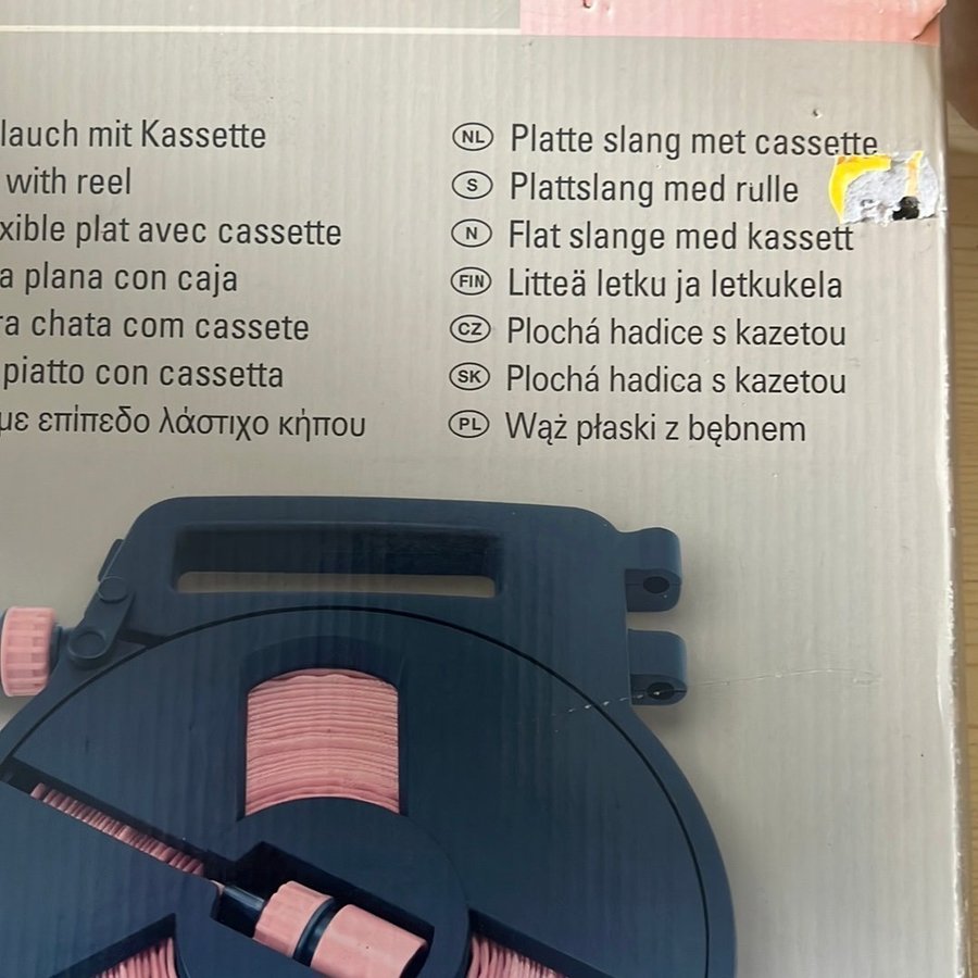 STIHL Platt slang med kassett - 12 meter | Köp på Tradera (712775428)