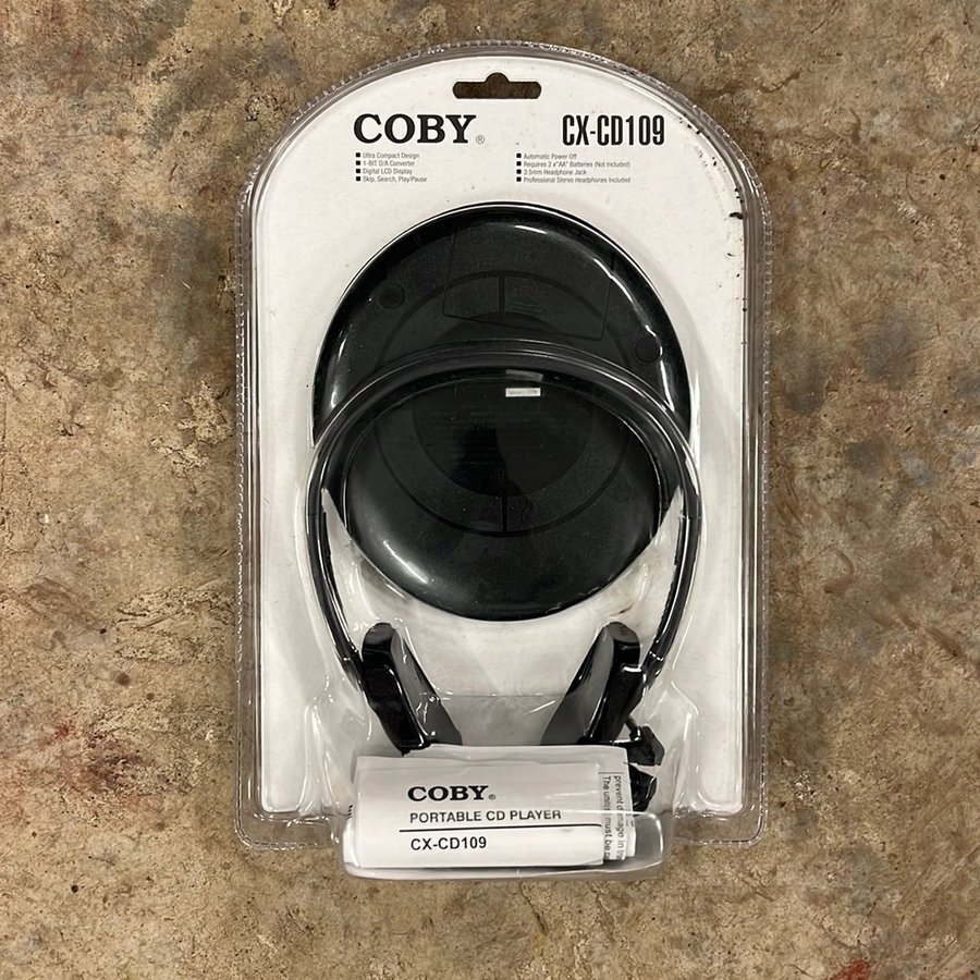 COBY CX-CD109 Personal CD Player | Köp på Tradera (713836077)
