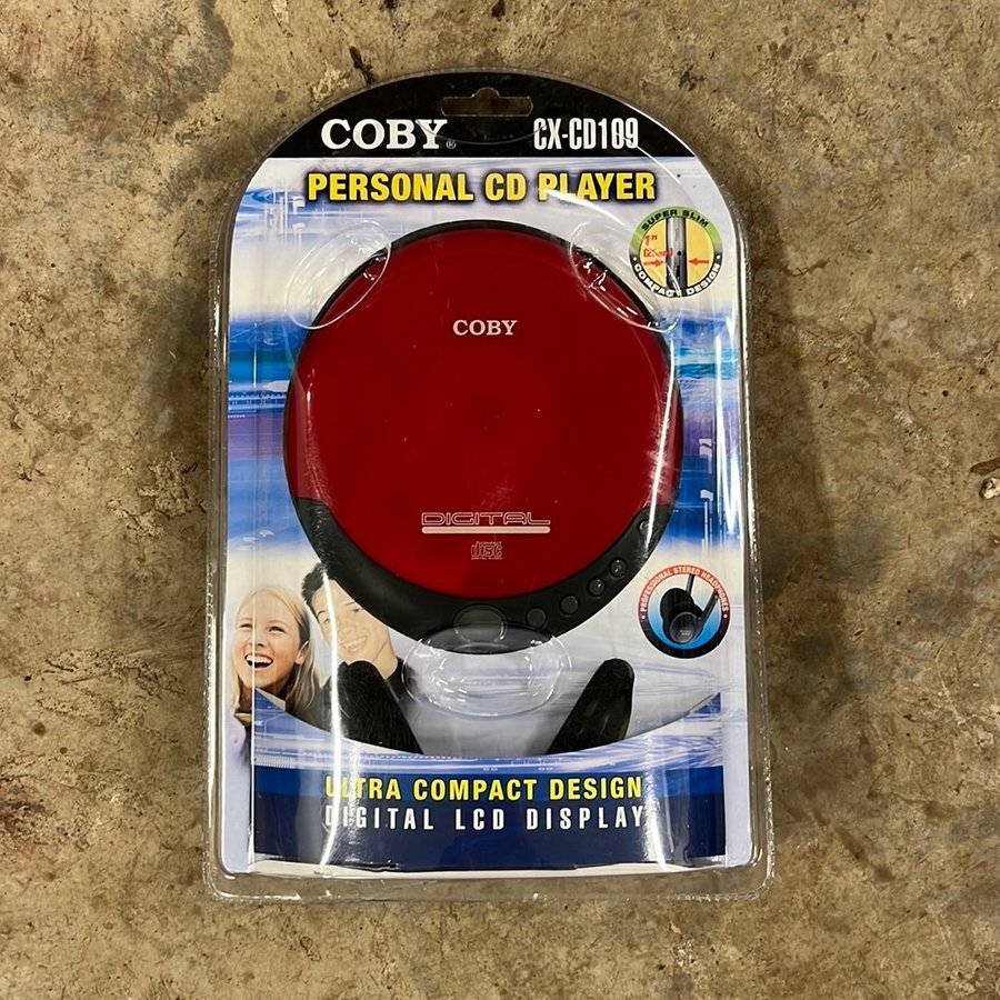 COBY CX-CD109 Personal CD Player | Köp på Tradera (713836077)