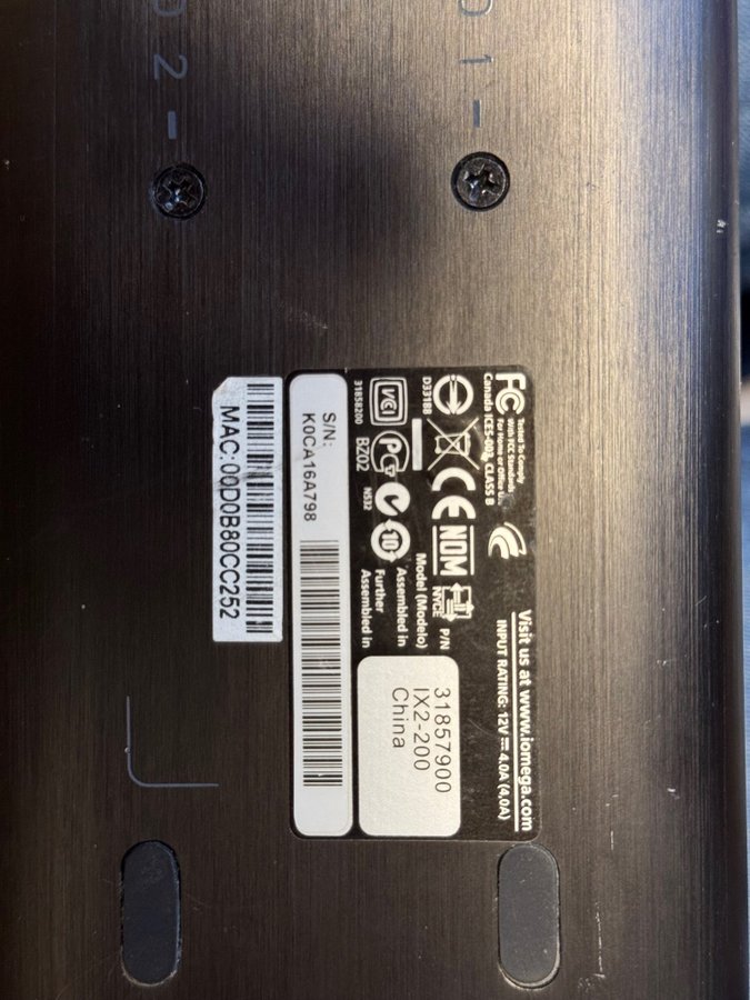 Iomega StorCenter ix2-200 | Köp på Tradera (708831373)