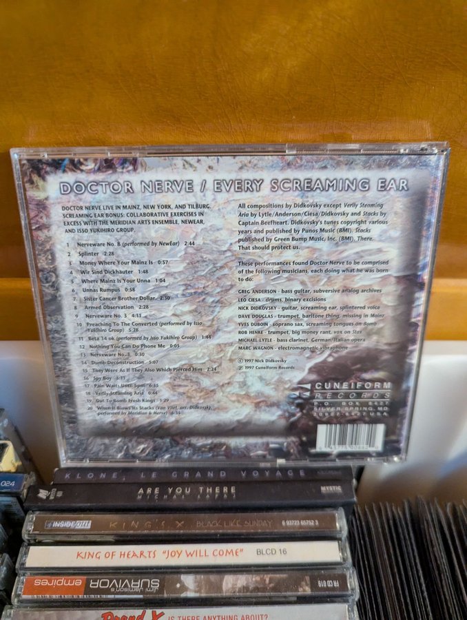 Doctor Nerve – Every Screaming Ear | Köp på Tradera (710798368)