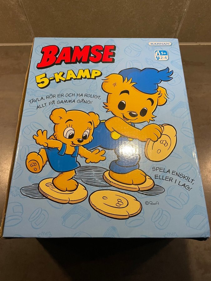 Julklapp?!! Bamse 5-kamp / femkamp! Spel! Helt .. | Köp på Tradera ...