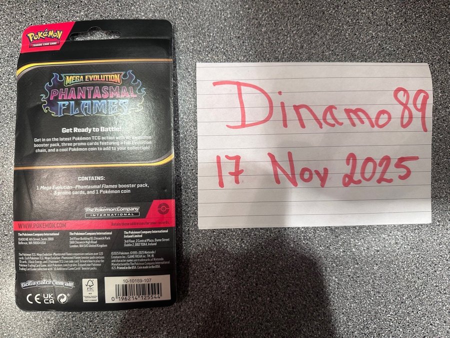 Pokémon TCG Mega Evolution Phantasmal Flames | Köp på Tradera (703535370)