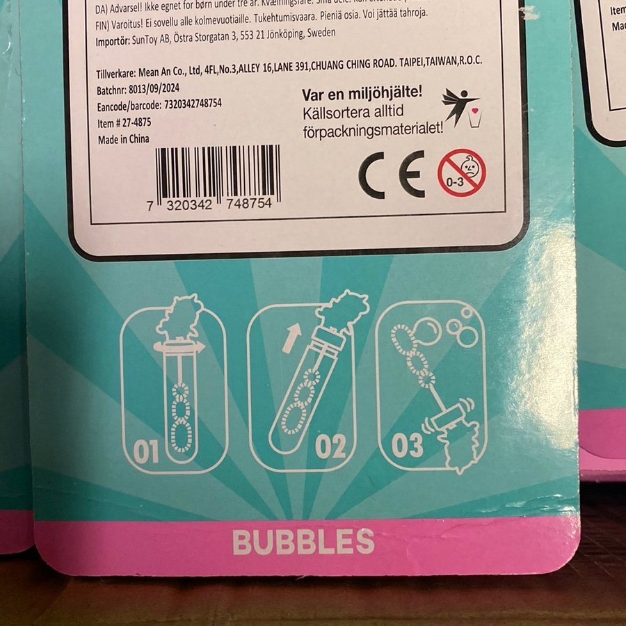 72 st såpbubblor Enhörning |.. | Köp från Rewind.Insure på Tradera ...