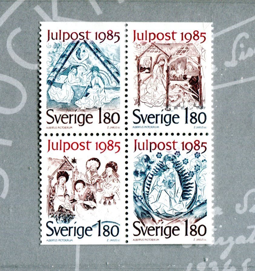 F 1377-80 4-block ** | Köp på Tradera (709737886)