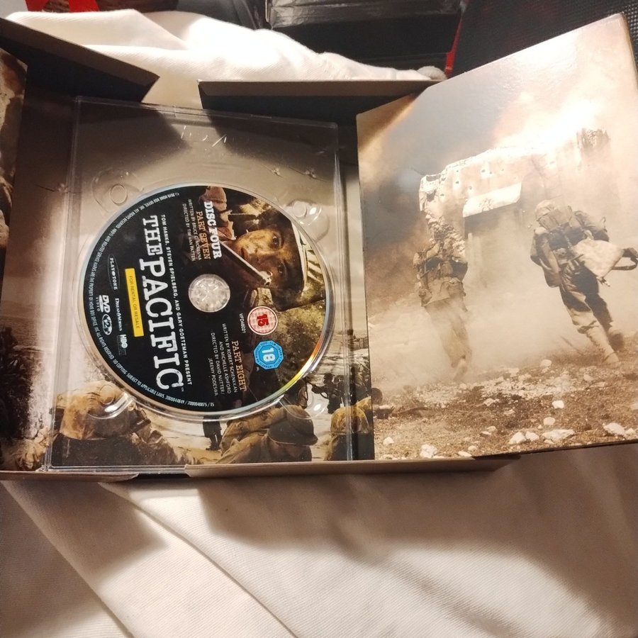 The Pacific - Miniserie på DVD | Köp på Tradera (713191375)