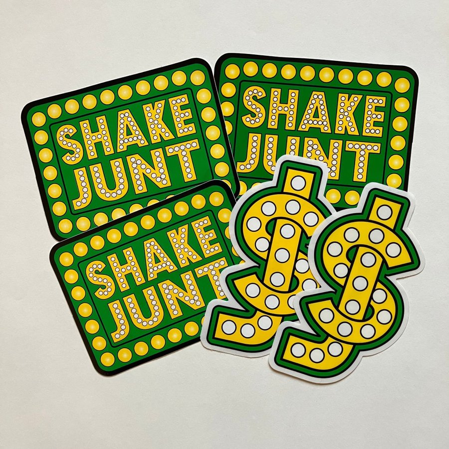 Shake Junt Stickers