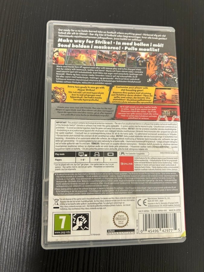 Mario Strikers Battle League Football - Nintend.. | Köp på Tradera ...