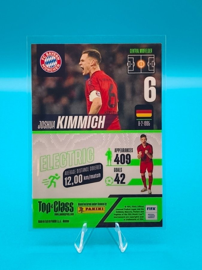 Joshua Kimmich FC Bayern. Electric Panini Top C.. | Köp på Tradera ...