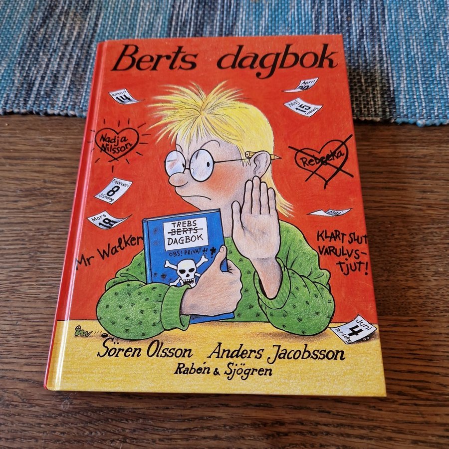 Berts dagbok / bert / Sören Olsson / Anders Jac.. | Köp på Tradera (699830650)
