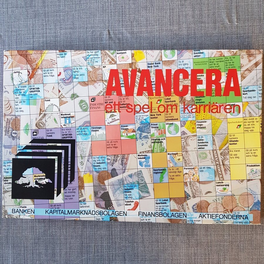 Sällskapsspel: Avancera. Ett spel om karriären .. | Köp på Tradera ...