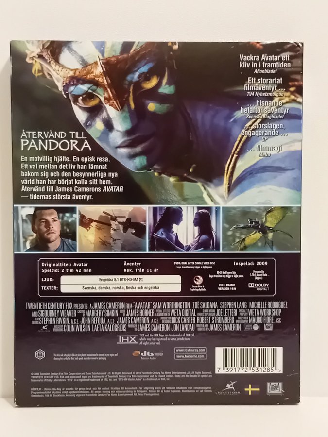 Avatar - Blu-ray - 2disc | Köp på Tradera (688783752)