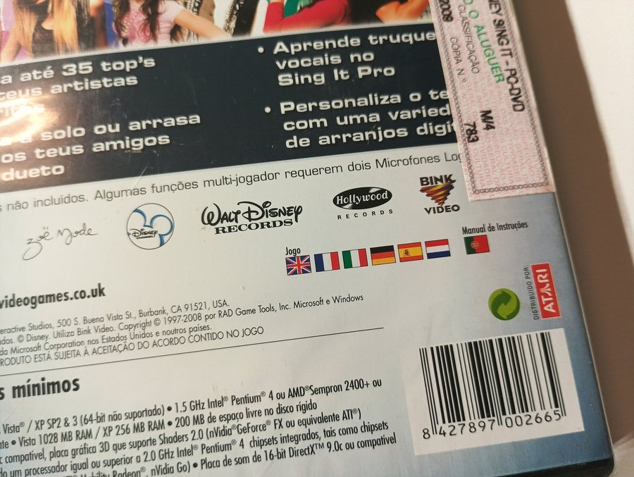 Disney Sing it Hannah Montana PC DVD ROM musik .. | Köp på Tradera ...