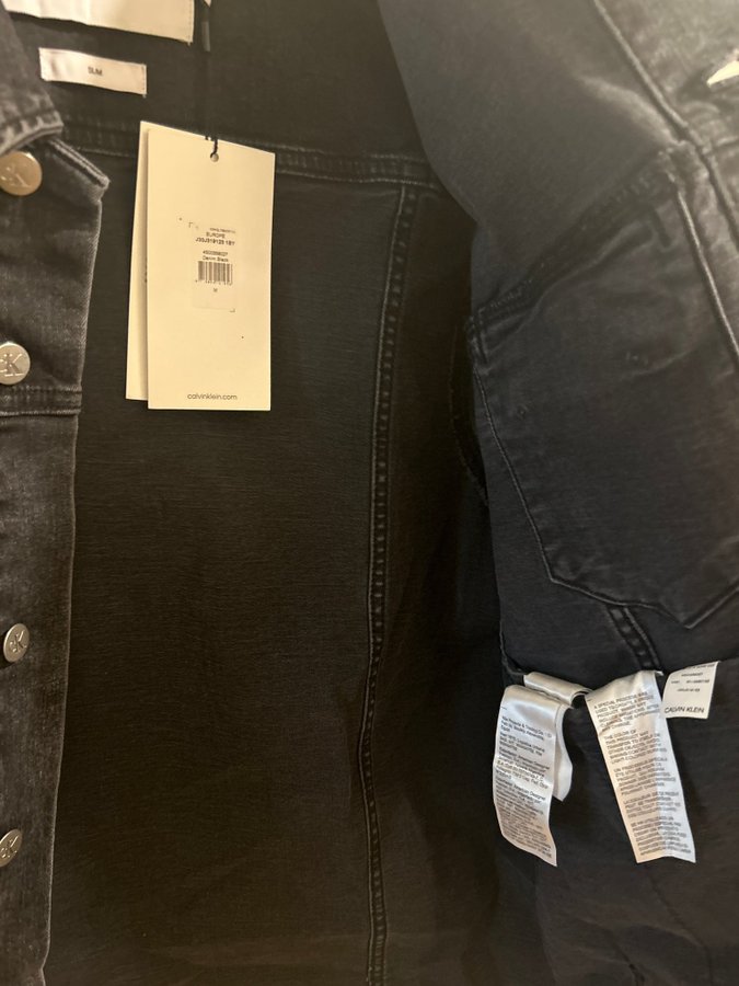Calvin Klein slim jeansjacka "Europe" | Köp på Tradera (708355242)