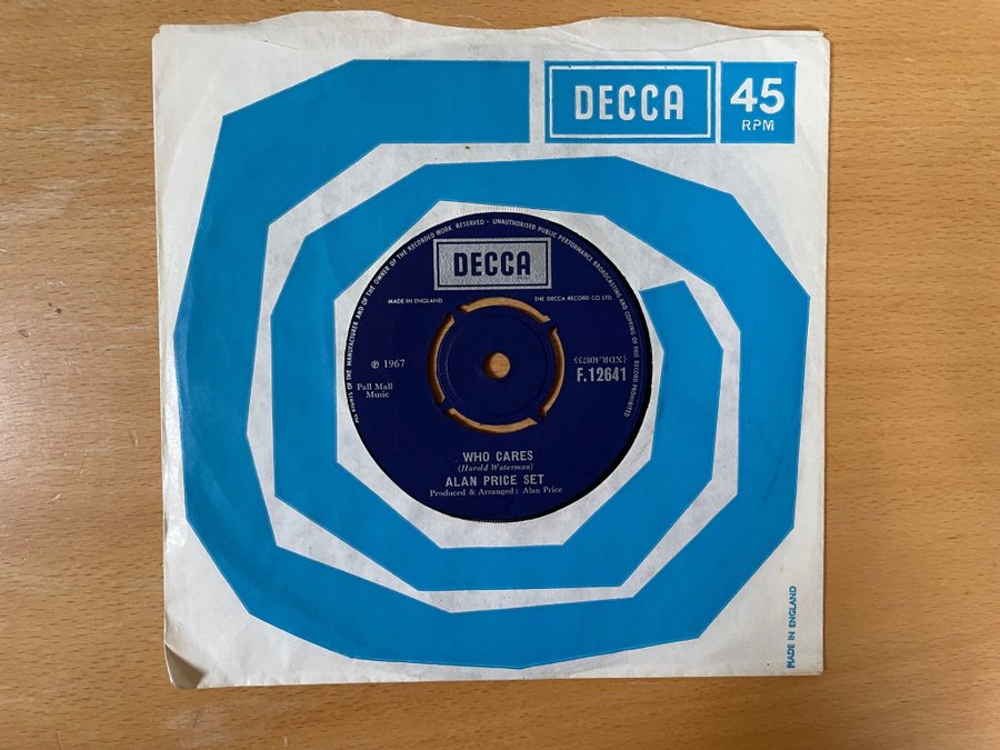 Alan Price Set - Who Cares / The House That Jac.. | Köp på Tradera ...