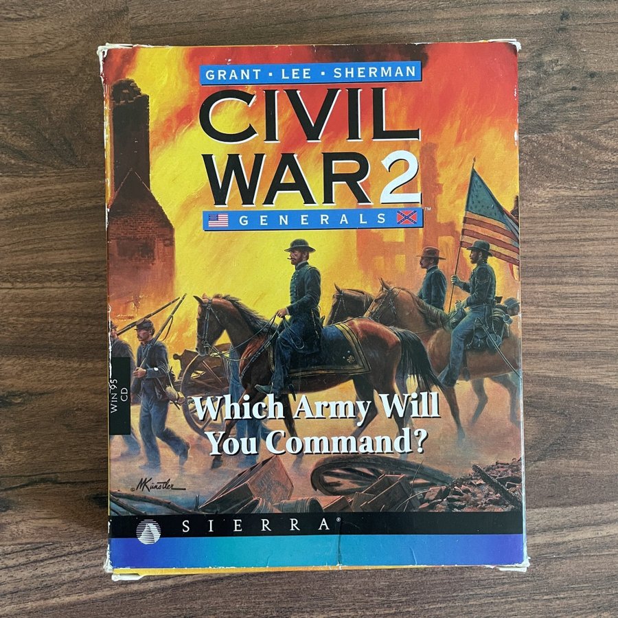 Civil War 2: Generals | 1997 • BIG BOX • CIB • .. | Köp på Tradera ...