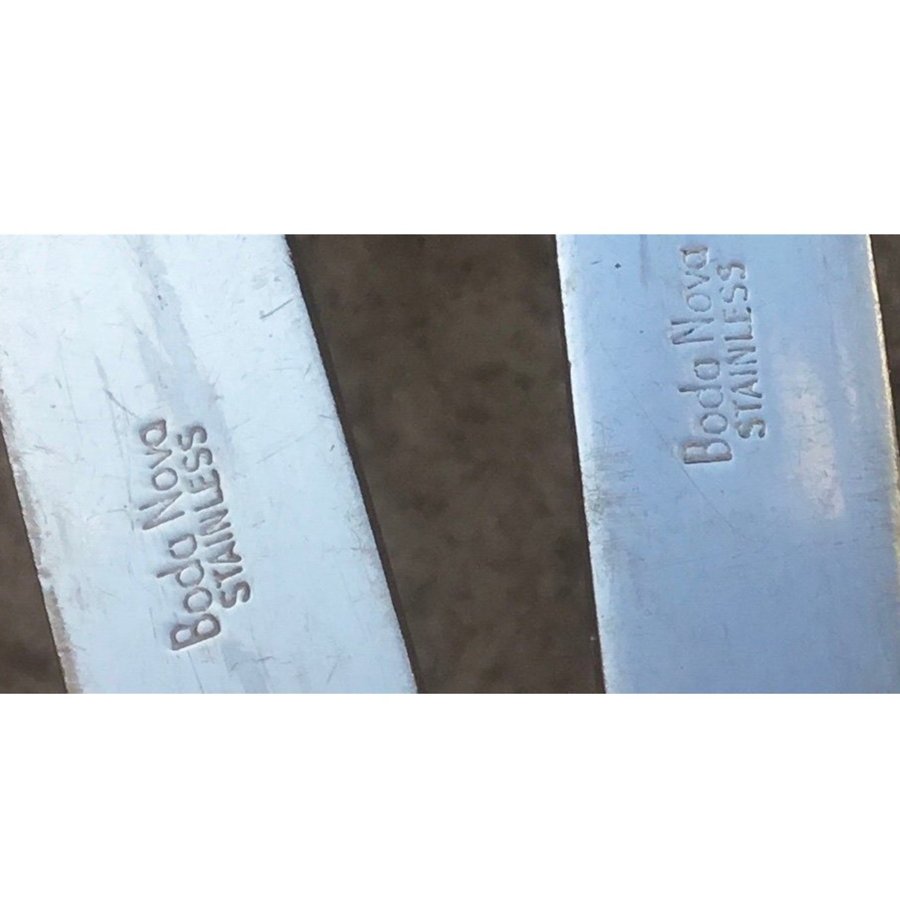 Boda Nova. Oval Steel. Salladsbestick. Design M.. | Köp på Tradera ...