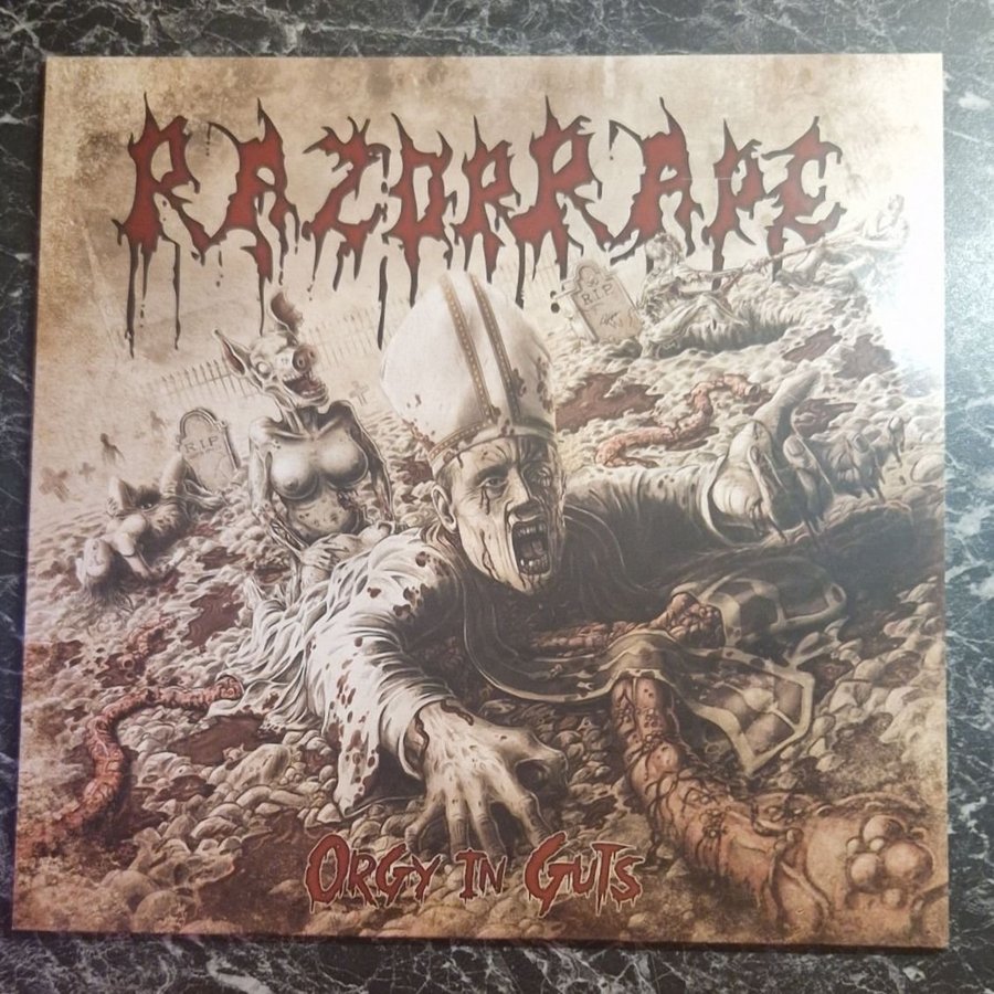 Razorrape-Orgy In Guts vinyl | Köp på Tradera (709372117)