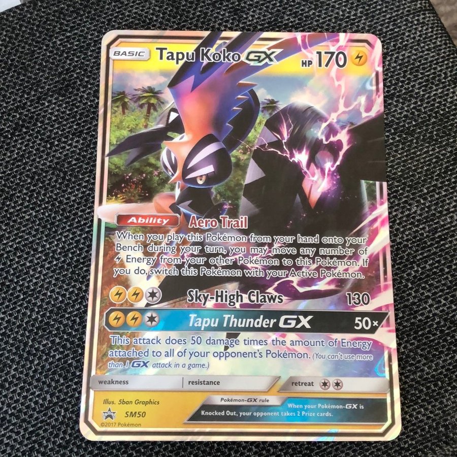 Tapu Koko GX - Pokémonkort | Köp på Tradera (711146881)
