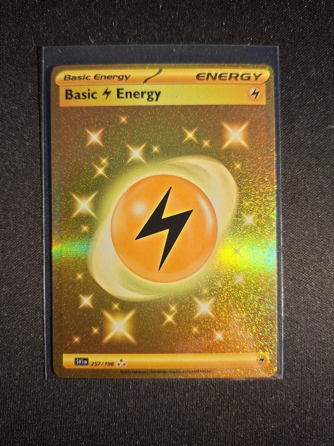 Pokémonkort Guld Energy Lightning – Hyper Rare .. | Köp på Tradera ...