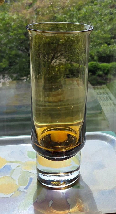 Vas bärnsten amber • Bo Borgström Åseda glasbru.. | Köp på Tradera ...