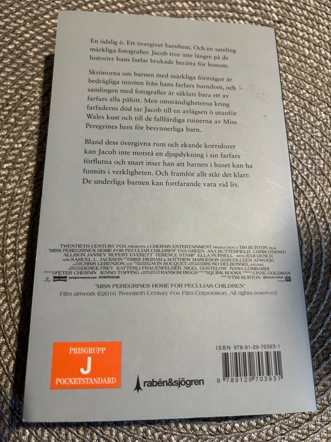 Miss Peregrines hem för besynnerliga barn av Ra.. | Köp på Tradera ...