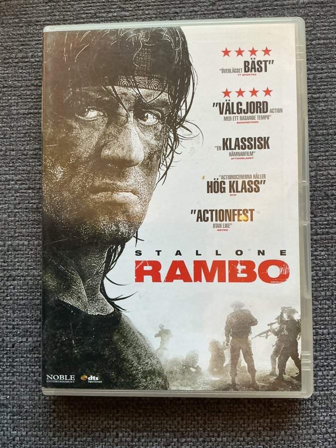 Rambo - DVD klassiker med Sylvester Stallone | Köp på Tradera (709432931)