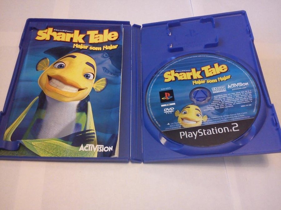 PS2: DreamWorks Hajar som Hajar/Shark Tale - Sv.. | Köp på Tradera ...