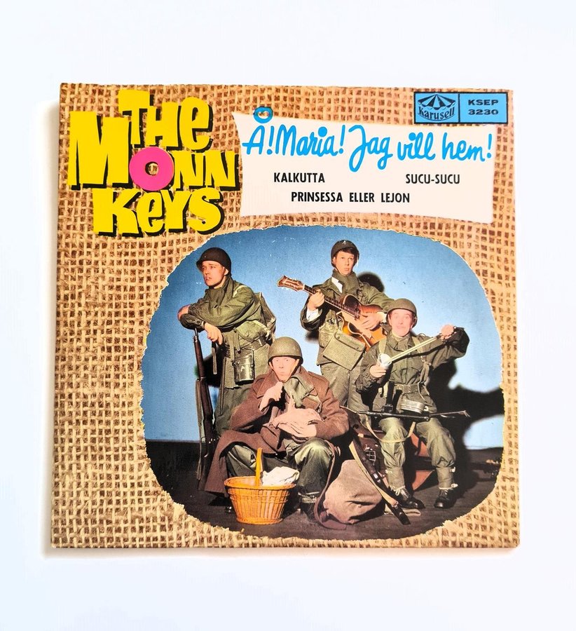 EP THE MONN KEYS - Å! MARIA! JAG VILL HEM! 1961.. | Köp på Tradera (693647973)
