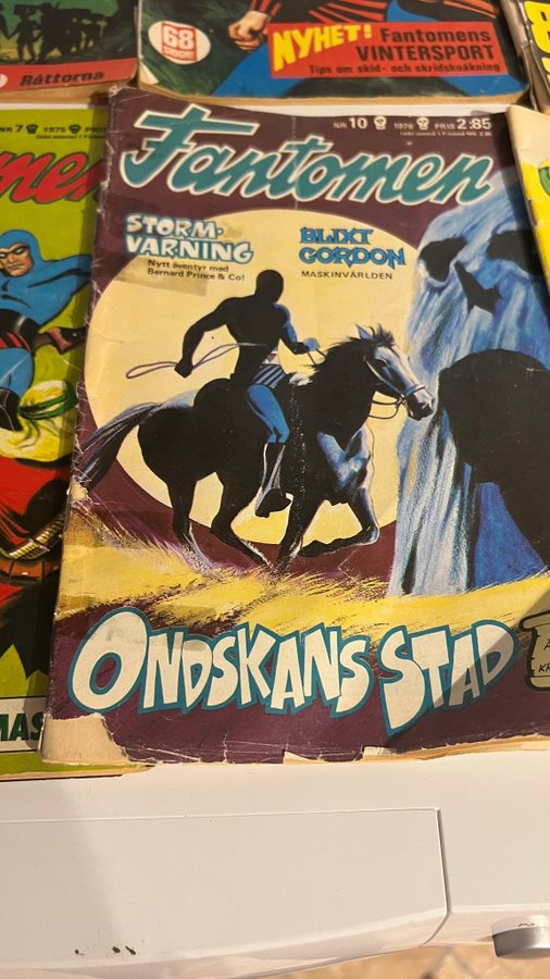 Parti av Fantomen tidningar från 1970-talet | Köp på Tradera (695543628)