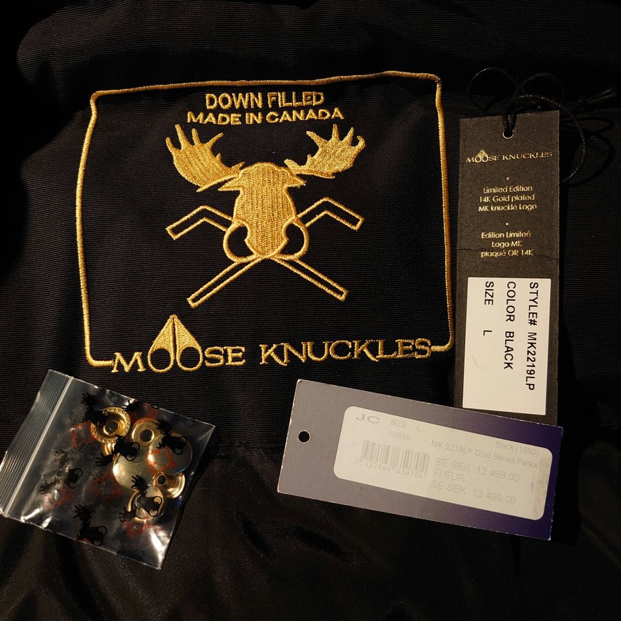 Moose Knuckles Gold Series-skinndun.. | Köp från MaiApp på Tradera ...