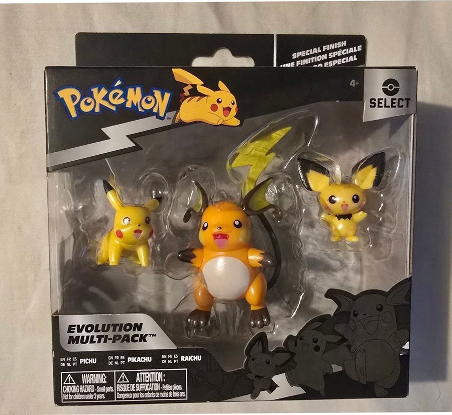 Pokémon Evolution Multi-Pack Pikachu Raichu Pic.. | Köp på Tradera ...
