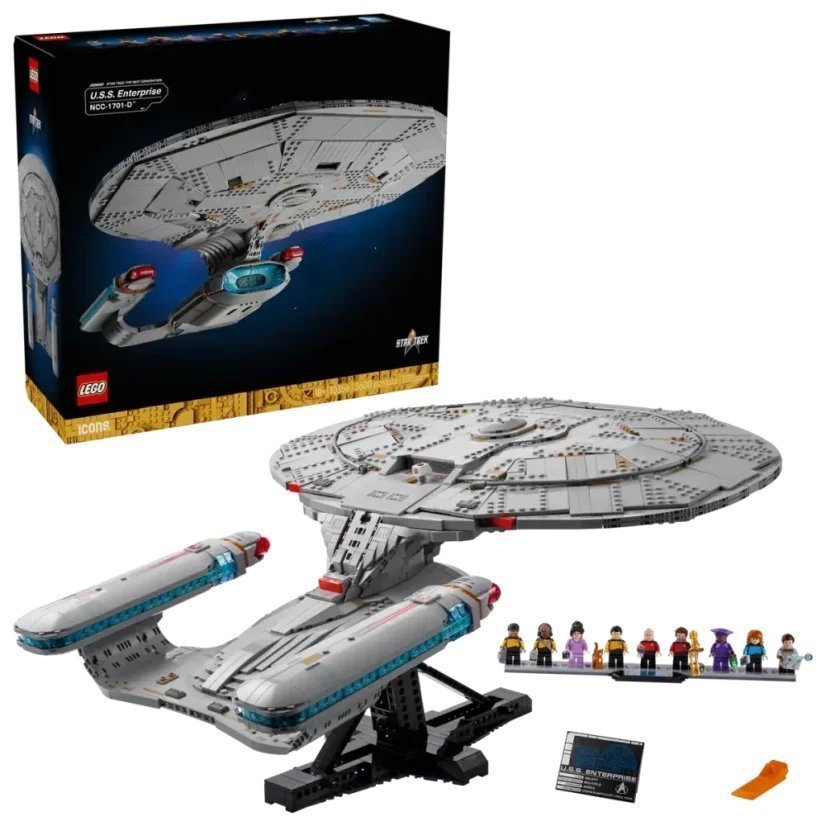 LEGO 10356 Icons Star Trek U.S.S. Enterprise NC.. | Köp på Tradera ...