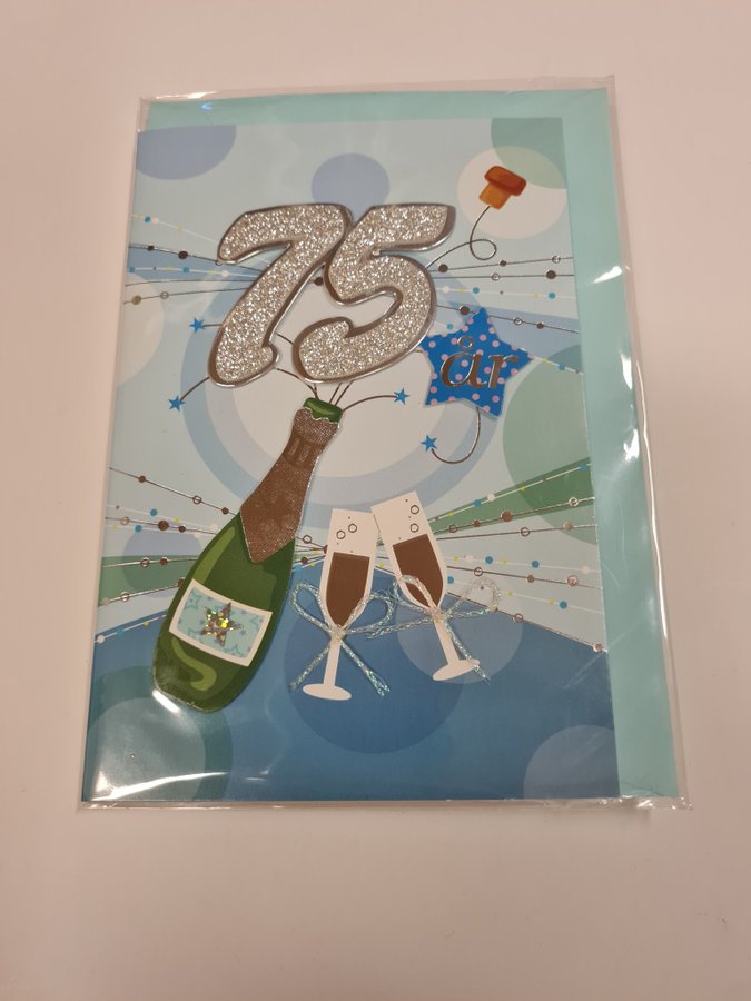 Grattiskort Födelsedagskort 75 .. | Köp från fyndvardag på Tradera ...