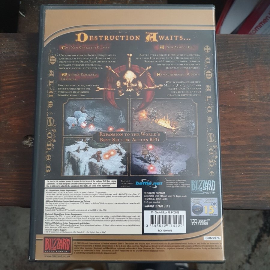 Diablo II Expansion Set (Lord of Destruction) | Köp på Tradera (707338346)